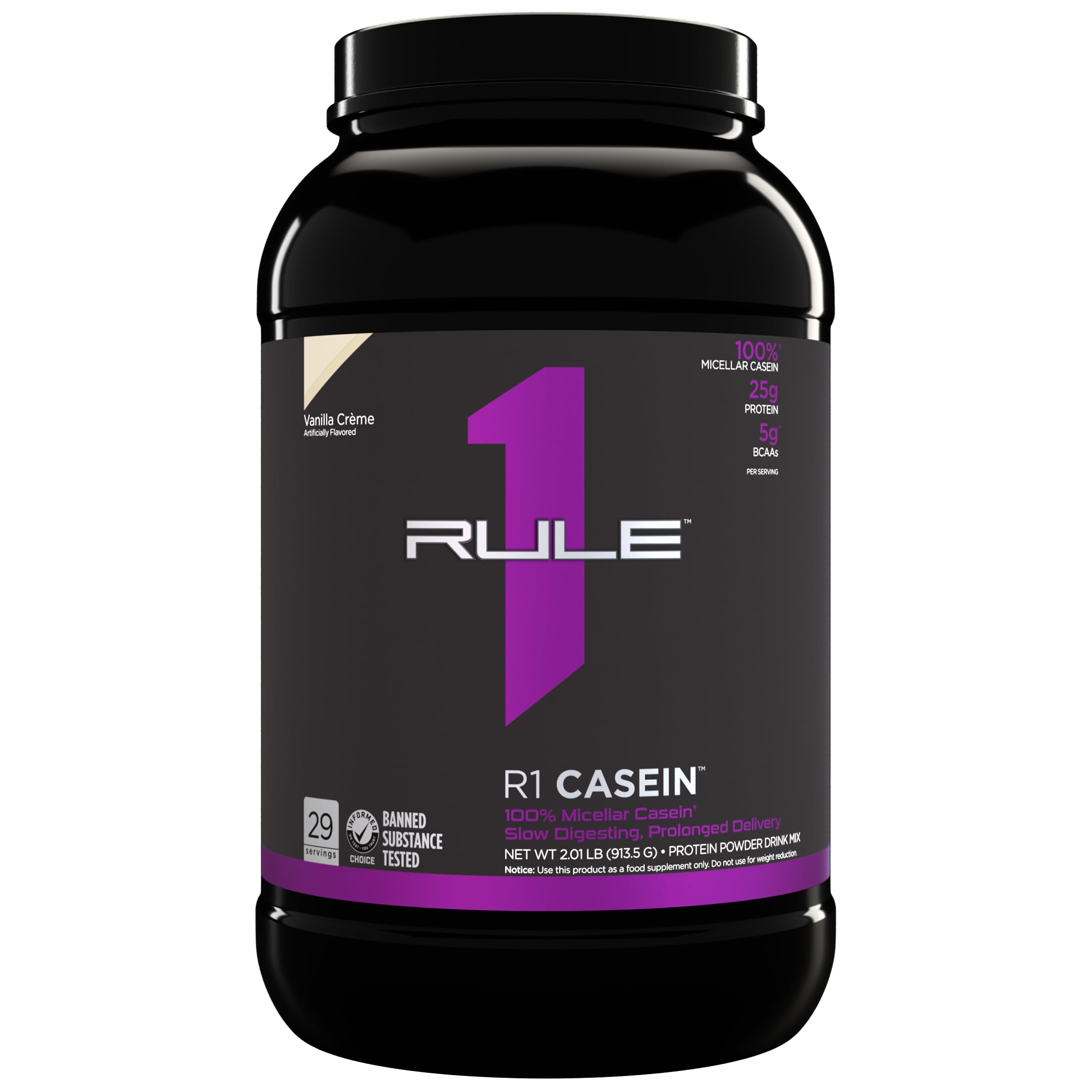 Amazon.com: Rule One Proteins Casein - 25g Slow-Release Protein from ...