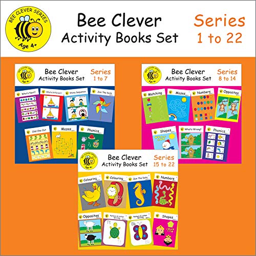 Bee Clever Activity Books Set: Series 1 to 22: Pallavi Dalal ...