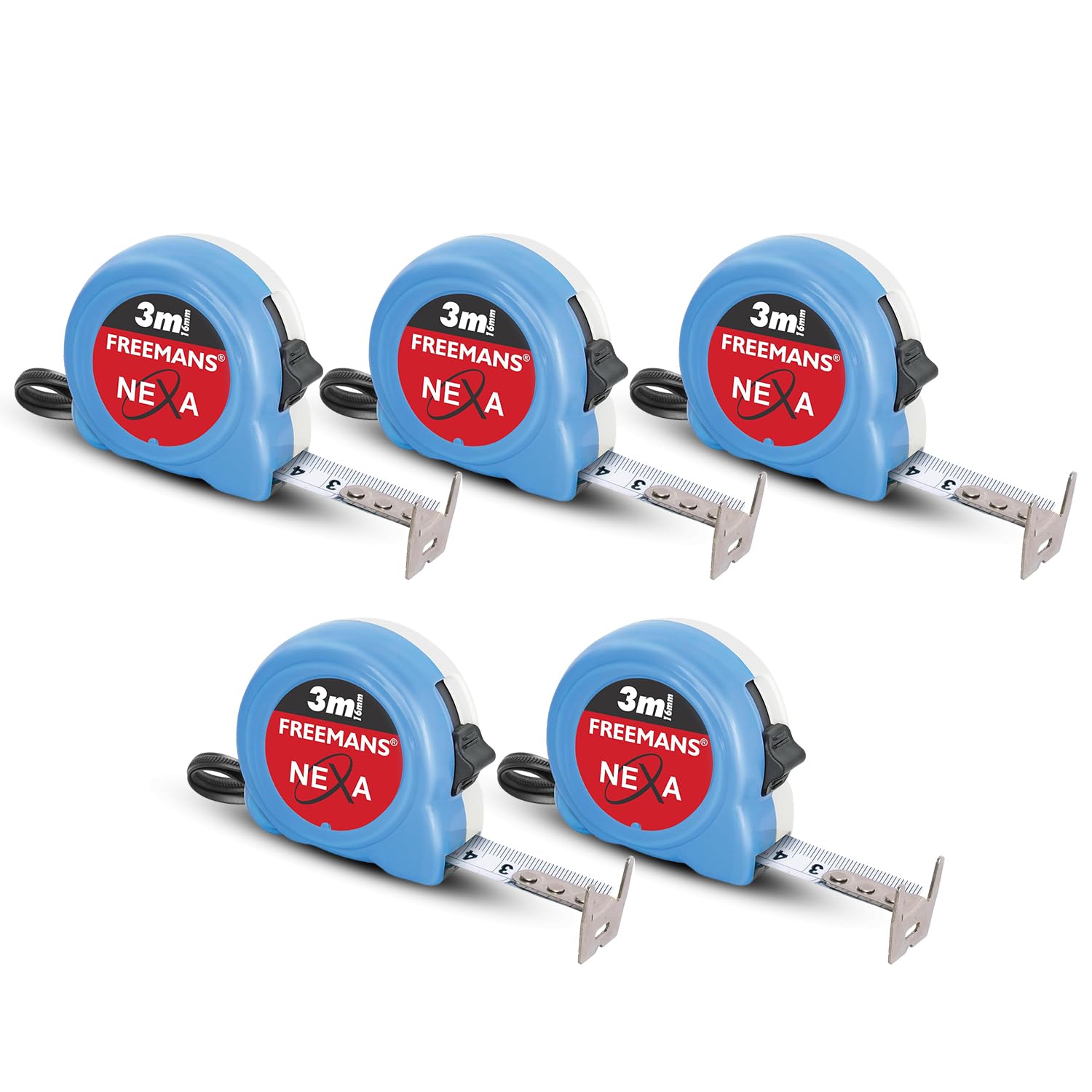 FREEMANS NEXA 3m:16mm Steel Inchi Measuring Tape - 3m With Unbreakable ...