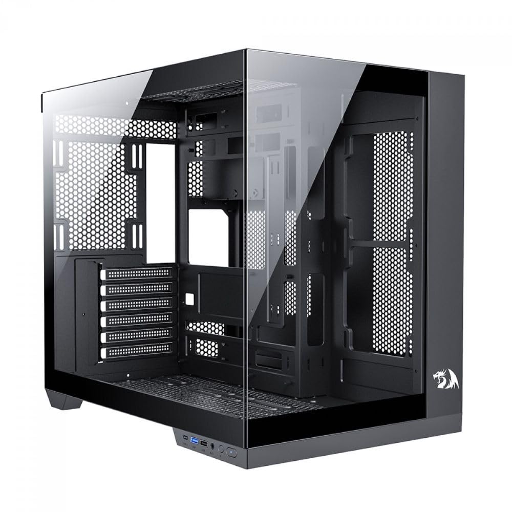 Gabinete Gamer Redragon Wideload Pro - Mid Tower, USB 3.0+2.0, Aquário ...