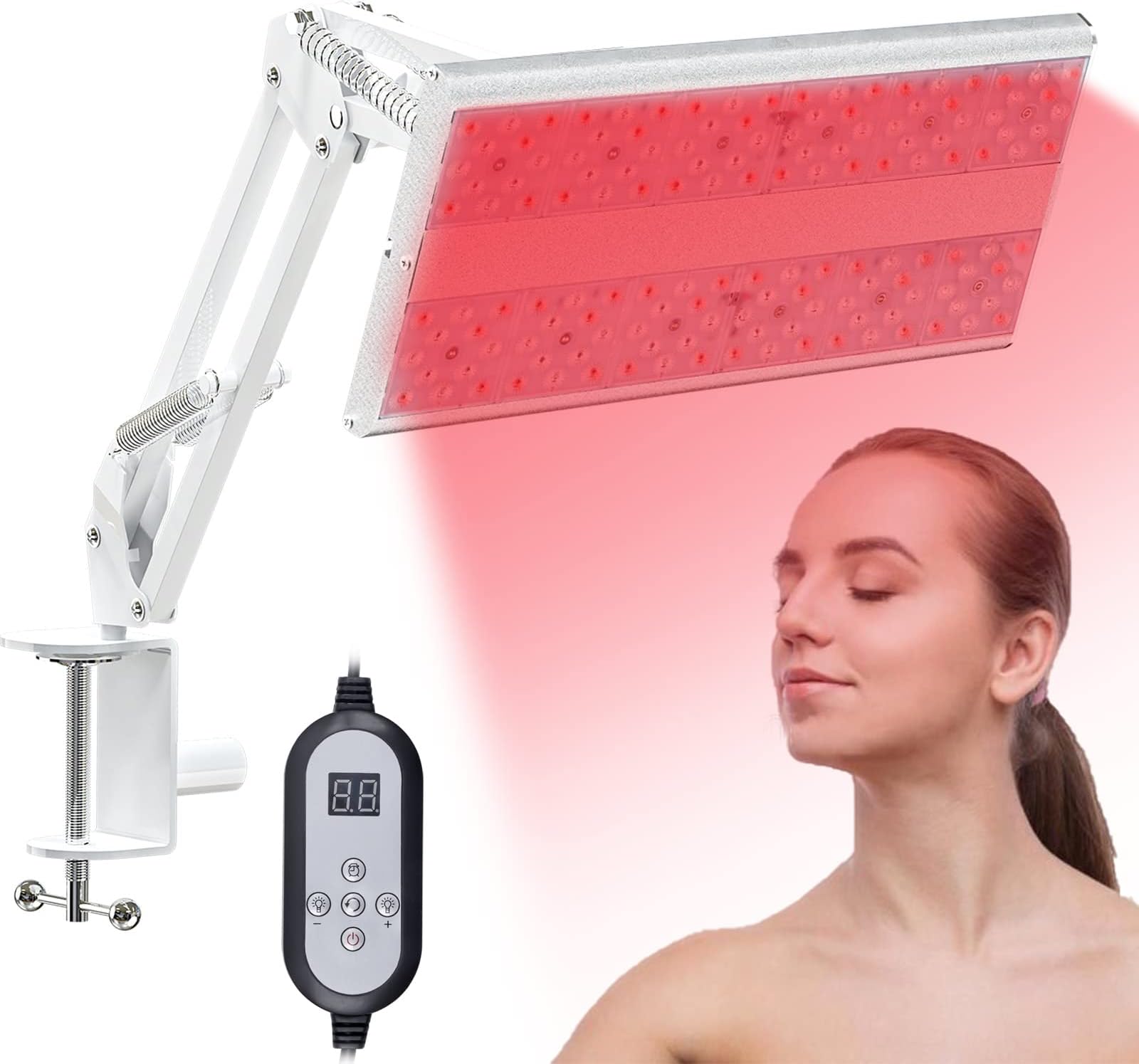 Amazon.com: Red Light Therapy,LED dimmable Red Light Therapy Device for ...