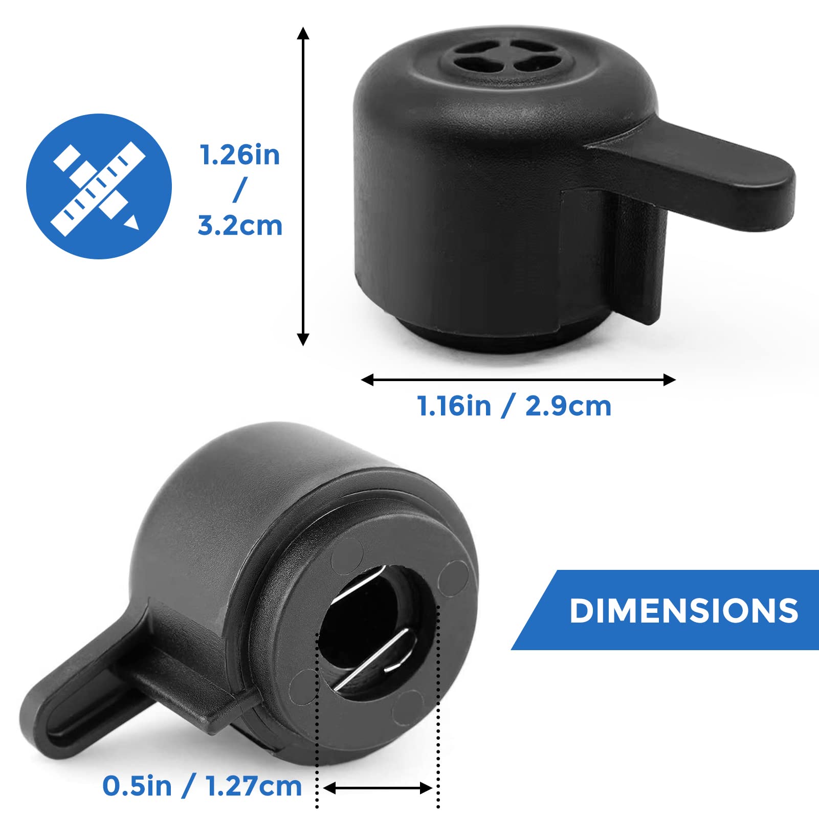 Snapklik.com : Steam Release Handle Steam Valve For Ninja Foodi OP301 9 ...