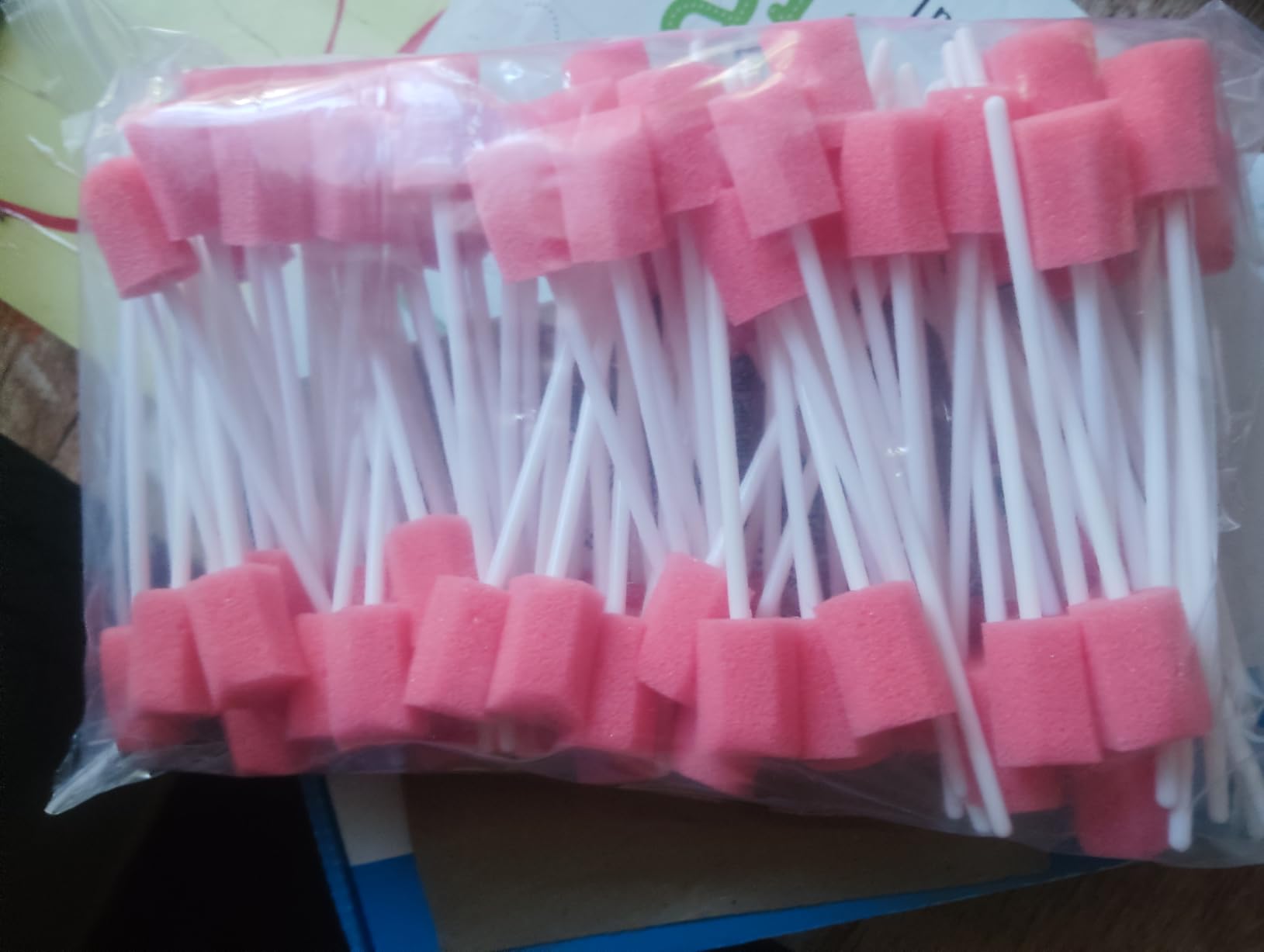 MJ Talk Tools® 100pcs Disposable Oral Care Swabs, Oral Swabs For Speech ...