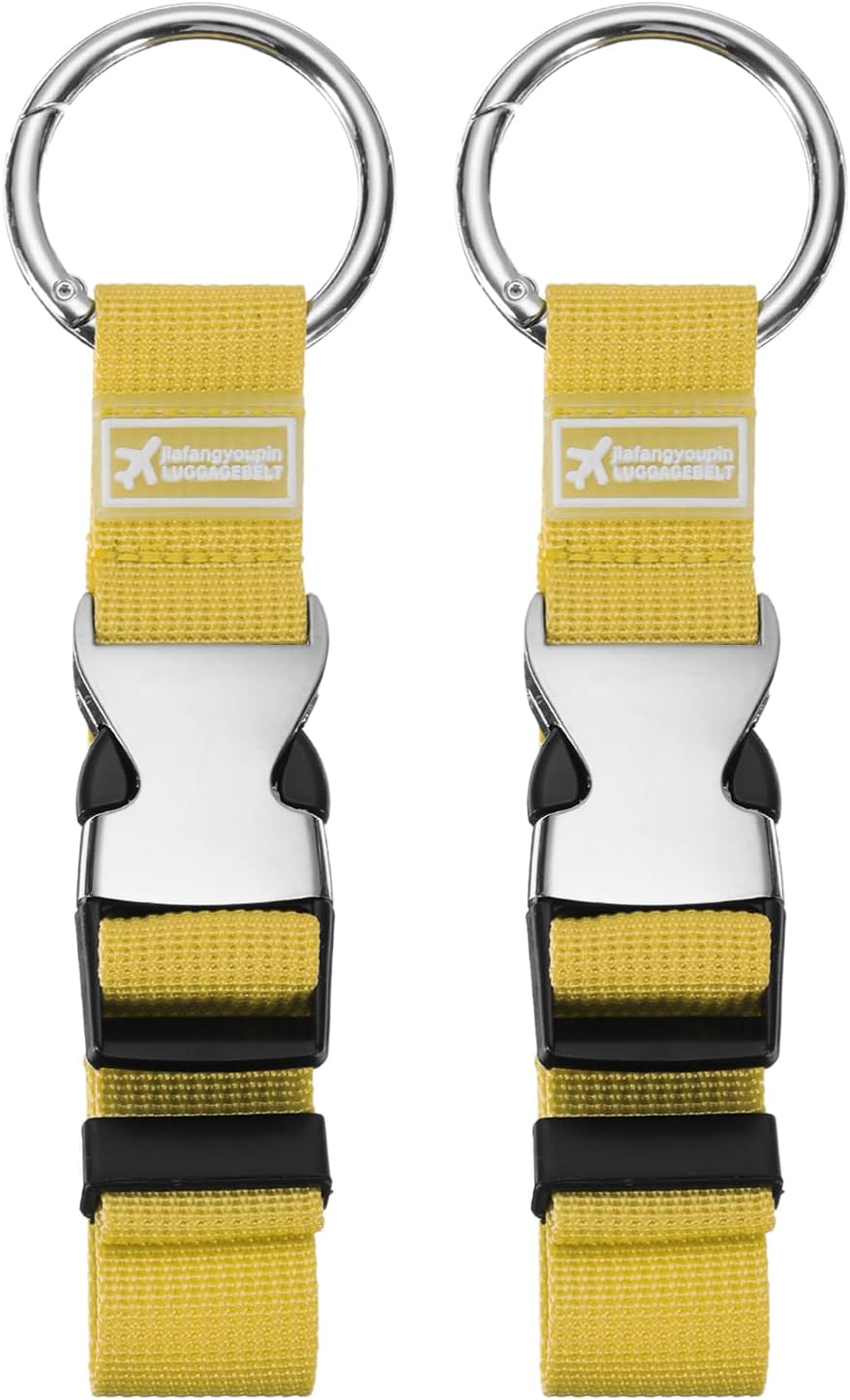 Amazon.com | HARFINGTON 2pcs Luggage Straps Jacket Clips Strap Nylon ...
