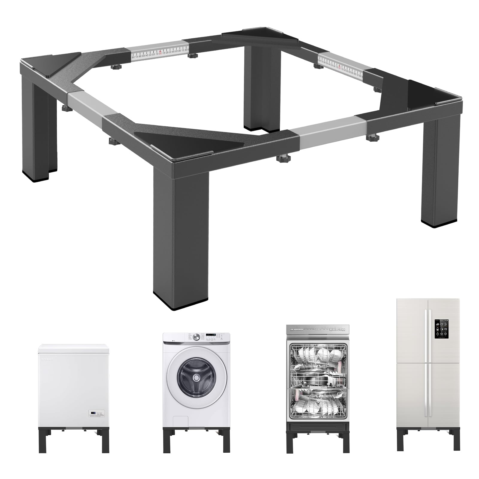 Amazon.com: LYUND Heavy-Duty All Steel Universal Laundry Pedestal 12 ...