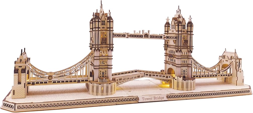 Amazon.com: Leopmase 3D Wooden Puzzles for Adults, 3D Puzzle London ...