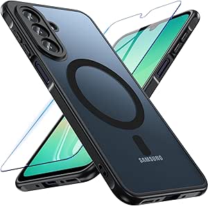 Amazon.com: BESINPO Magnetic for Samsung Galaxy A26 5G Phone Case with Screen Protector ...