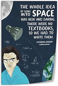 Amazon.com: American Mathematician Katherine Johnson Motivational ...