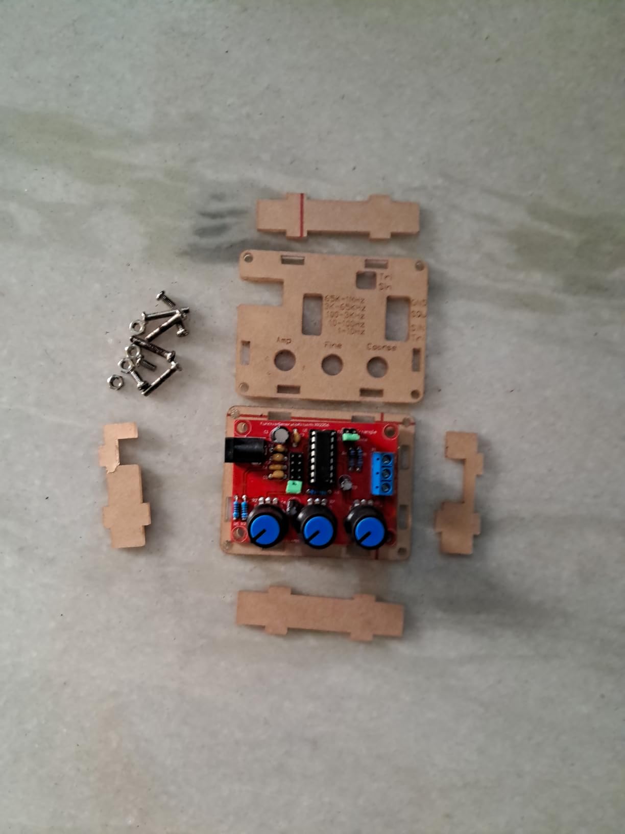 REES52 XR2206 High Precision Function Signal Generator DIY Kit Sine ...