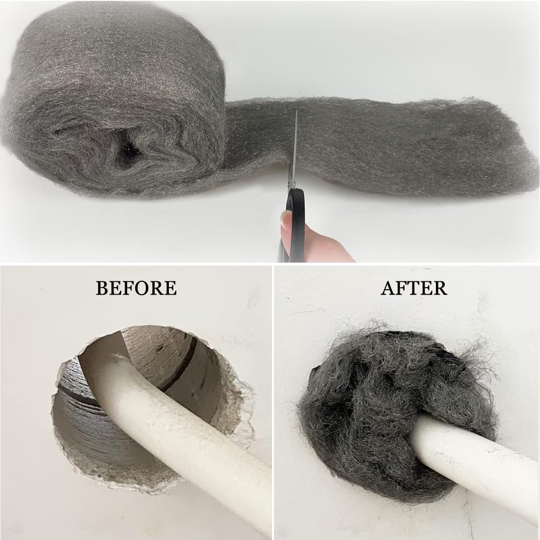Snapklik.com : Steel Wool, Steel Wool Mice Control, 5-Piece Set Steel ...