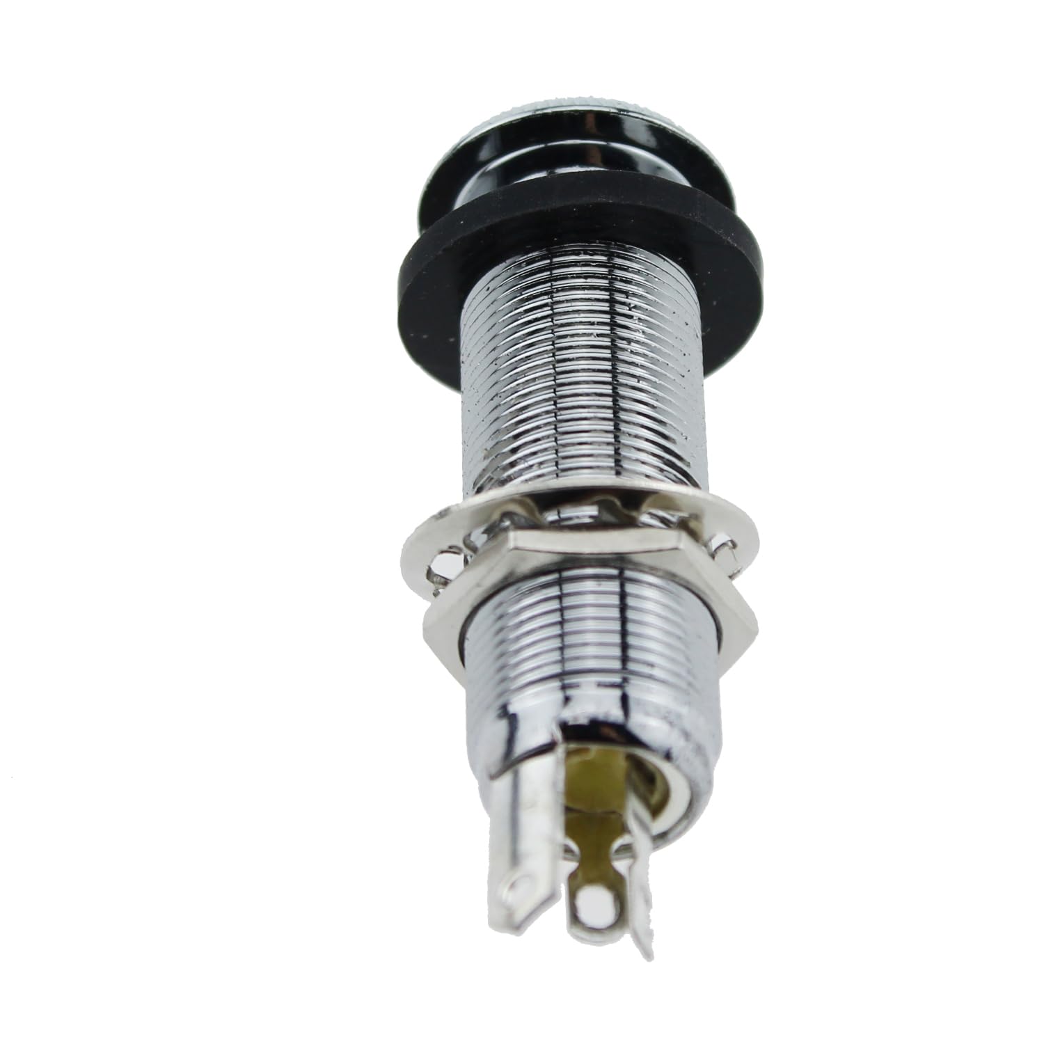 Snapklik.com : Stereo Copper Guitar Bass Barrel Jacks Cylindrical Input ...