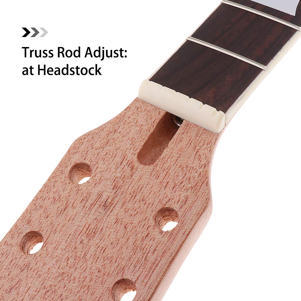 Snapklik.com : Alnicov Electric Guitar Neck DIY For Gibson LP Guitars ...