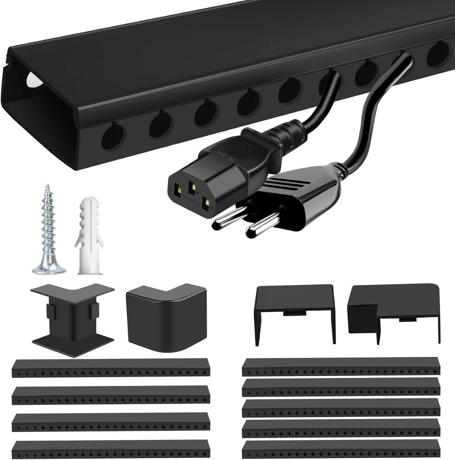 Amazon.co.jp: Wiring Cover, Cord Cover, Cable Cover, Wiring Mall ...