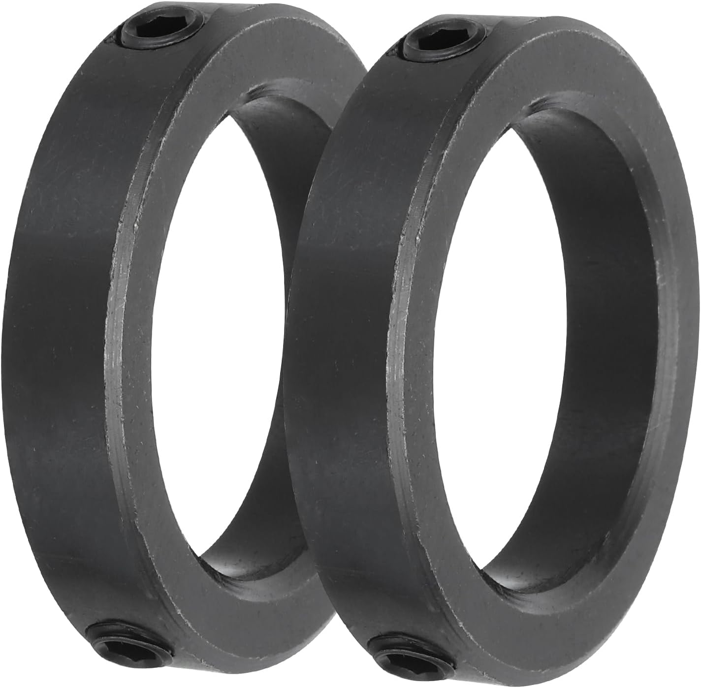 Amazon.com: MECCANIXITY Shaft Collar 2 Inch Bore Carbon Steel Set Screw ...