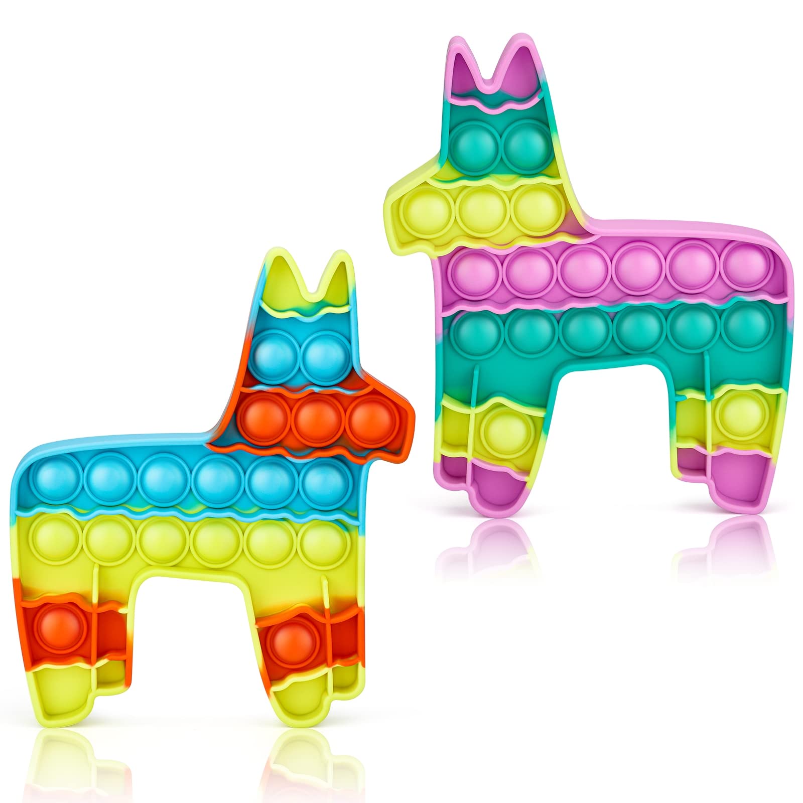 Buy IDJWVU Pop Fidget Toy It 2 Pack,Push Bubble Popper Sensory Toy ...