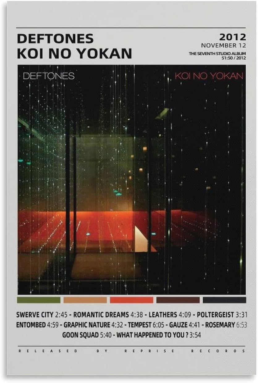 Amazon Generic Deftons Poster Koi No Yokan Album Cover Poster For