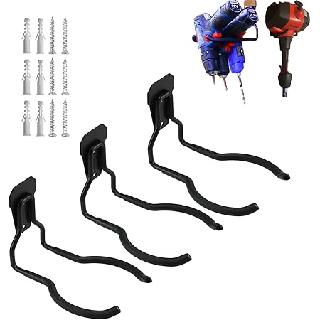 Juformin Power Tool Hanger, Weedeater Hanger, Garage Wall Hooks ...