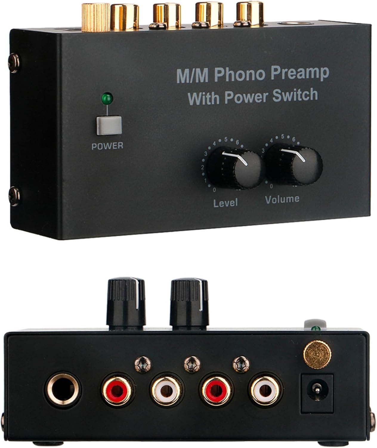 Amazon.com: suckoo Phono Preamp,Phono 2RCA Splitter 1 in 2 Out,Phono ...
