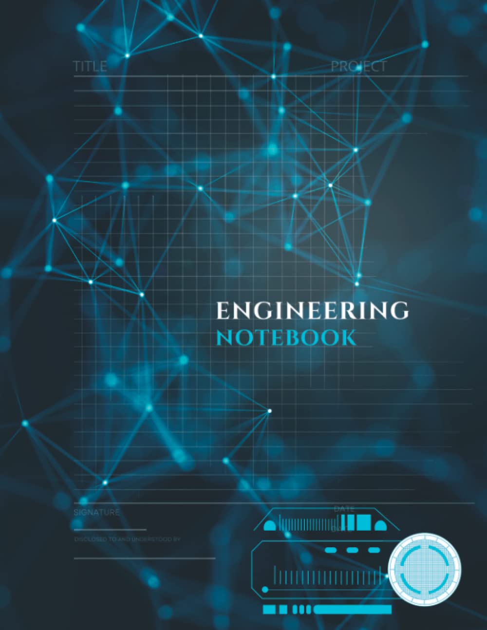 Amazon.com: Engineering Notebook: Blue, Aesthetic Journal with Quad ...