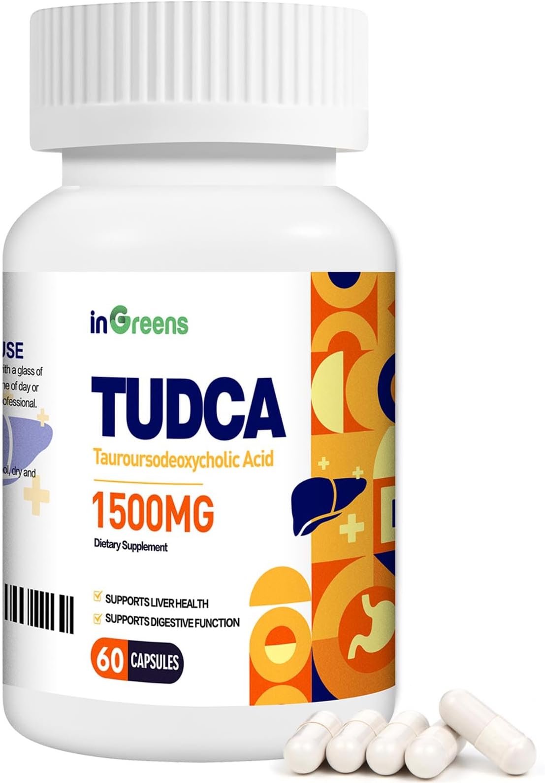 Amazon.com: Pure TUDCA Supplement 1500 mg, High Pure ...
