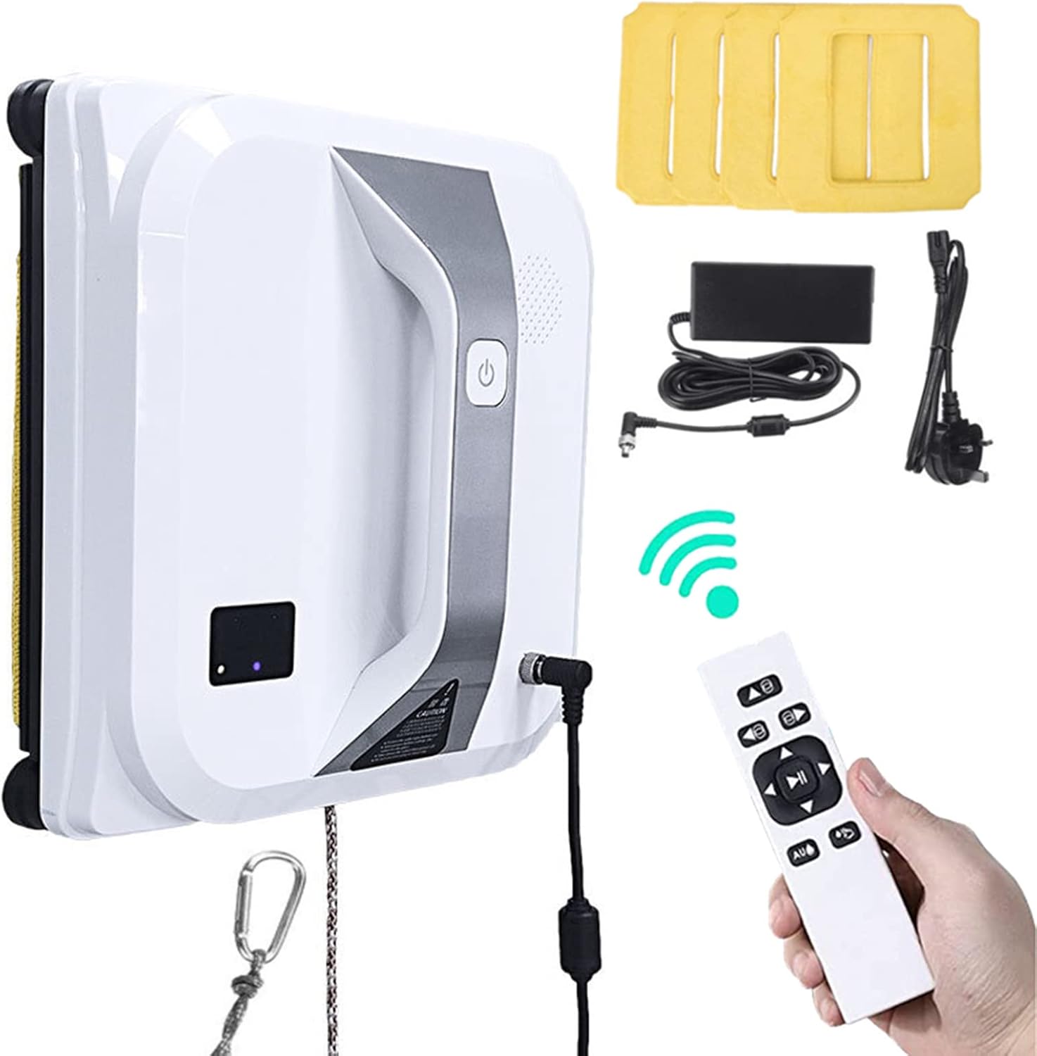 XNZJHPP Automatic Robot Window Cleaner Remote Control Electric Window ...