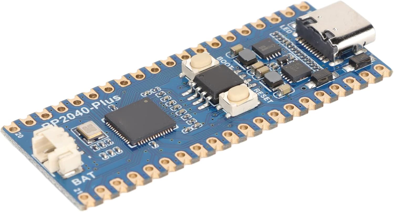 RP2040 Plus Flexible Microcontroller Mini Development Board Compatible with Pi Pico, Dual Core ...