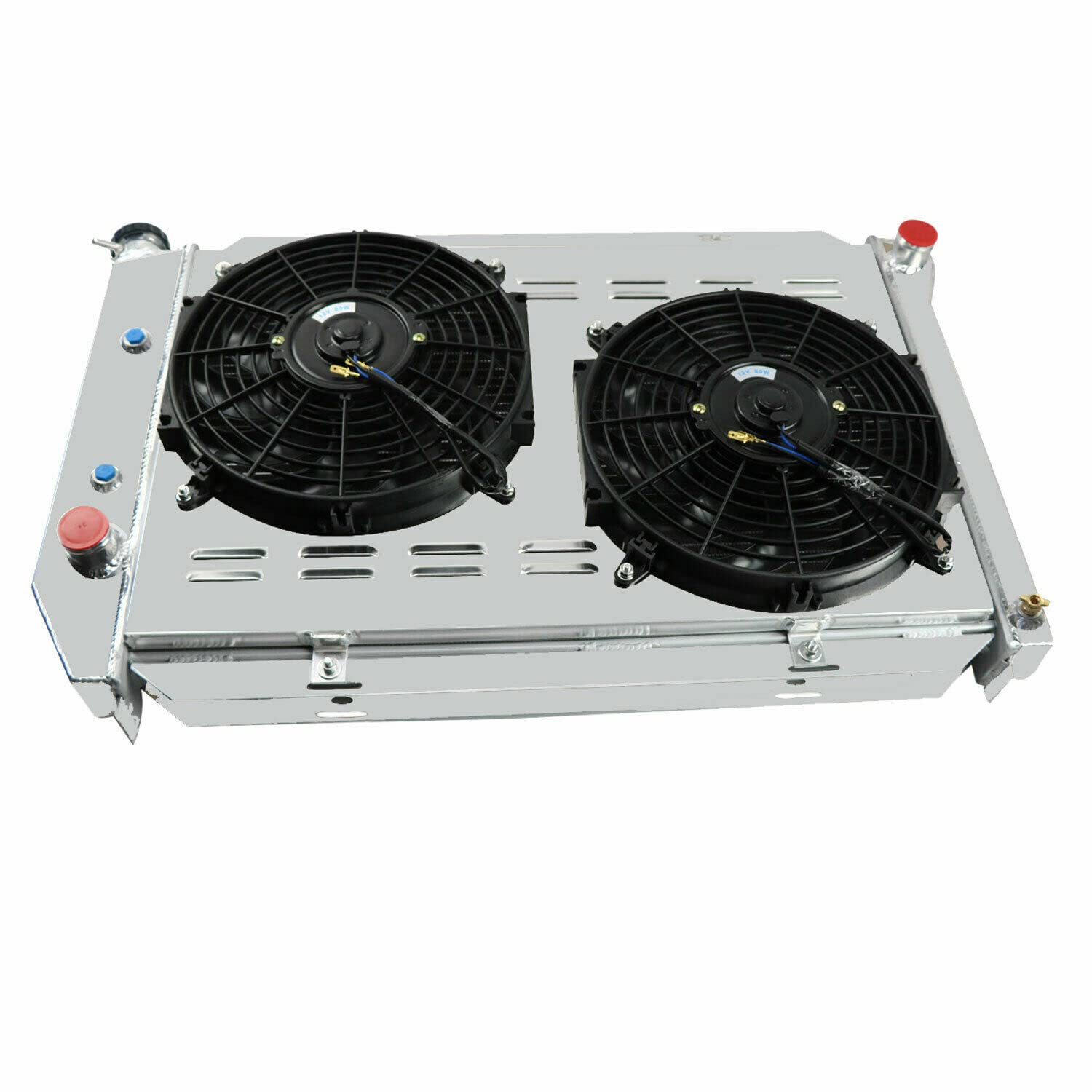 Snapklik.com : 3 Row Aluminum Radiator For Ford Galaxie Torino Mustang ...