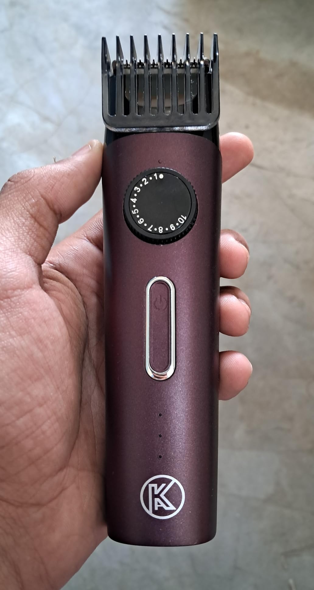 Kubra KB-8000 Cordless Fast Charging IPX6 Waterproof Slim Beard ...