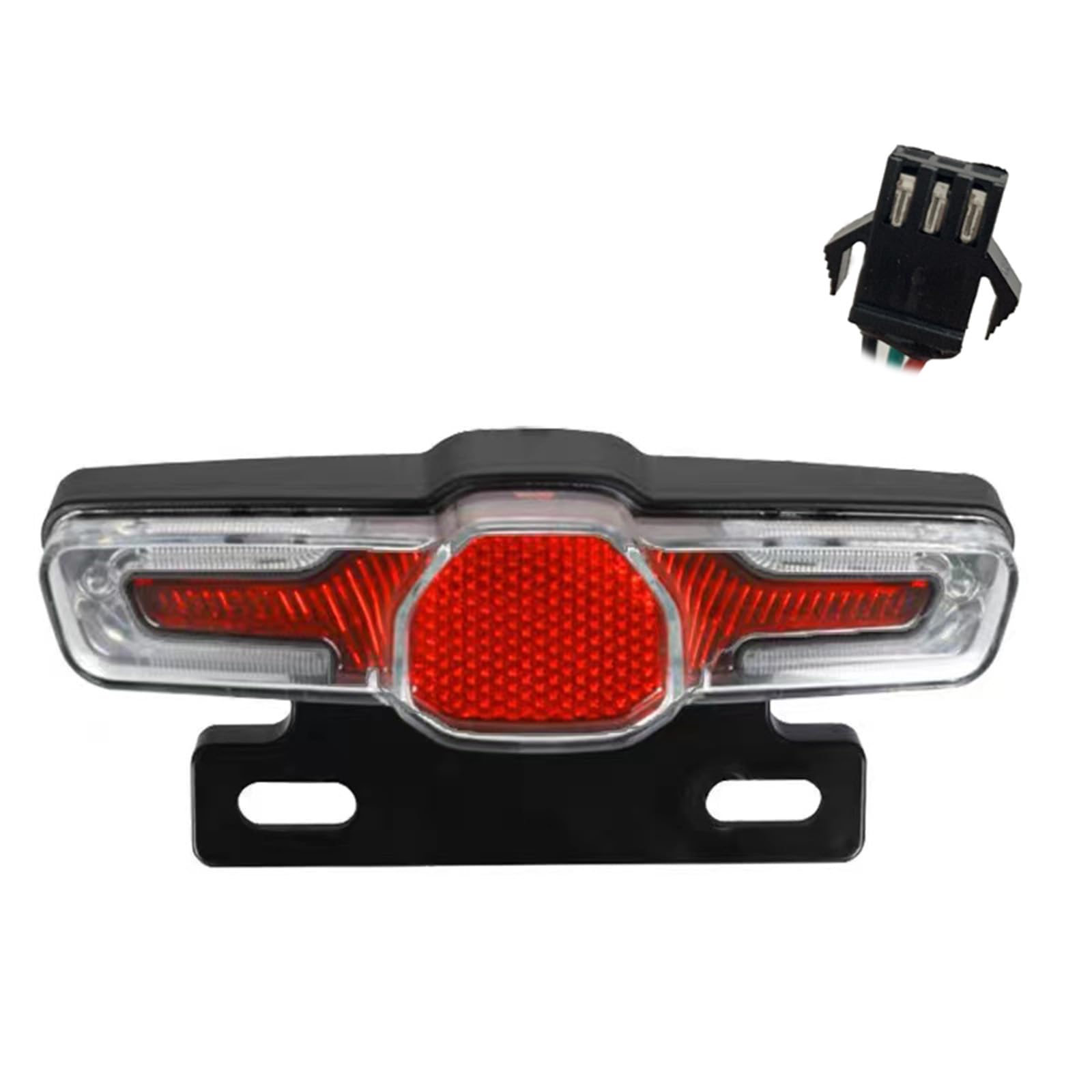 Amazon.com : Electric Bicycle Tail Light for 12V 36V 48V 60V Rear Brake ...