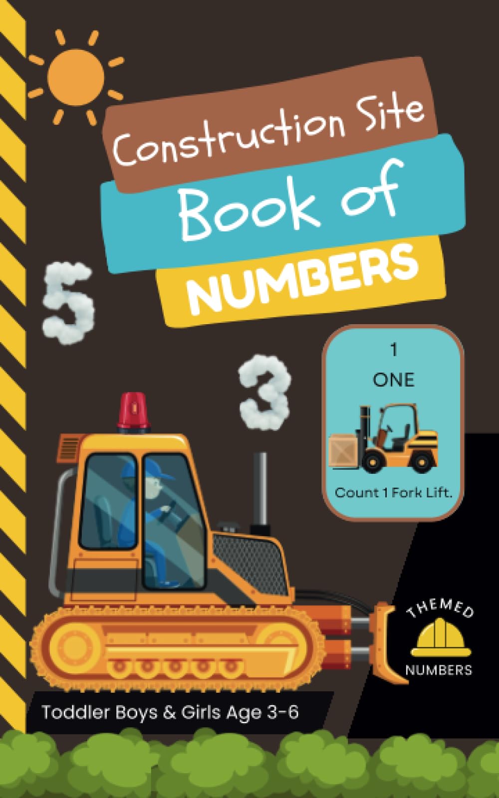 Amazon.com: Construction Site Book of Numbers for Toddlers Ages 3-6 ...