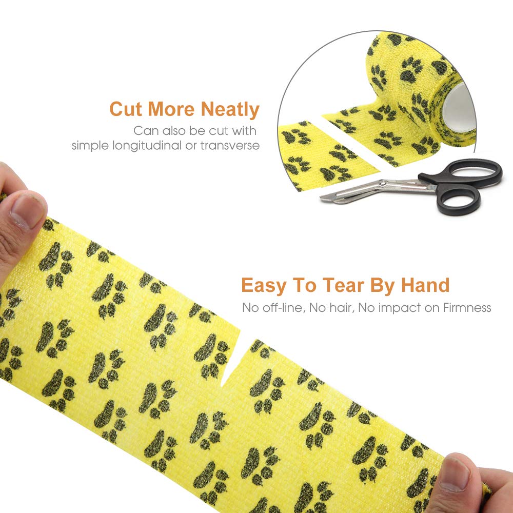 Snapklik.com : AUPCON Vet Wrap Cohesive Bandages Bulk Self Adhesive ...