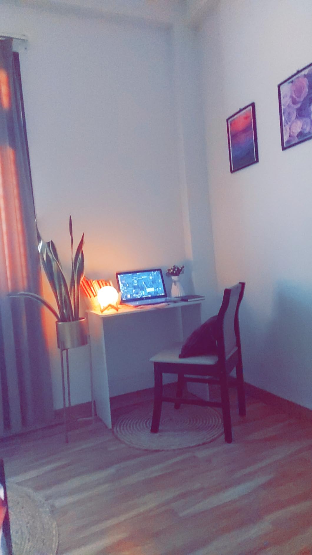 QARA Wooden Office Table|Desktop/Laptop Table for Home | Office Study ...