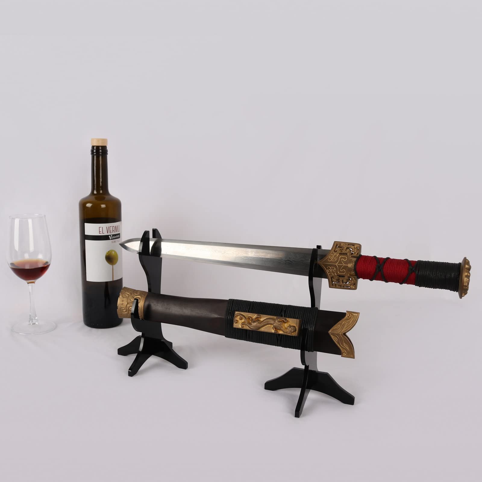 Snapklik.com : Katana Stand Sword Display Stand Acrylic Katana Holder ...