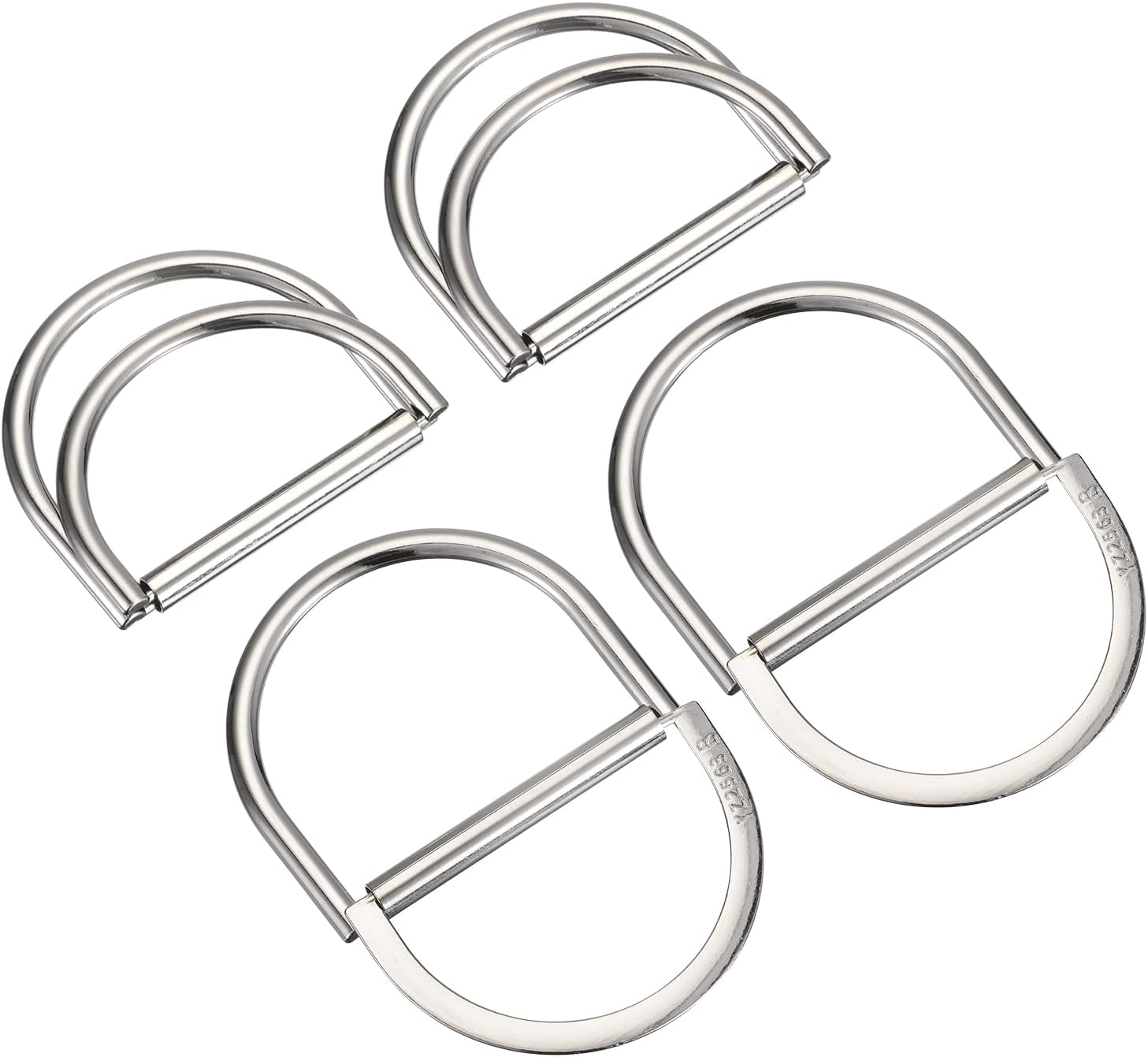 Amazon.com: uxcell Double D-Ring Buckles, Adjustable Multi-Purpose D ...