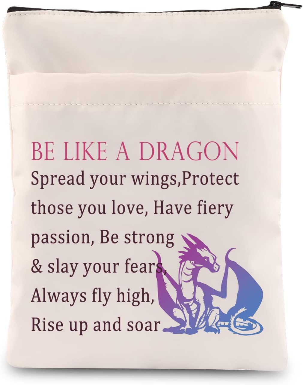 Amazon.com: MNIGIU Dragon Cosmetic Makeup Bag Dragon Lover Gift Be Like ...