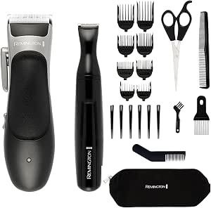 Remington Hair Clipper and Detail Trimmer (25 Piece kit incl. 6 ...