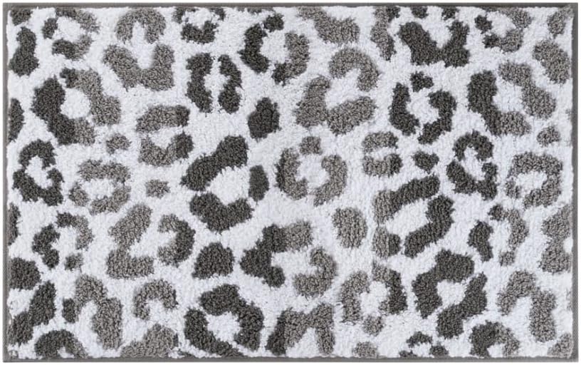 Amazon.com: Juicy Couture Ombre Leopard Print Bath Mat 20x34 Inch ...