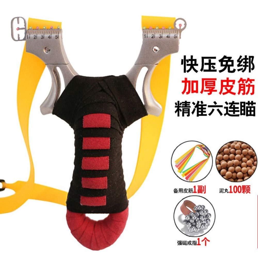 Buy lvhouyue Catapult / Outdoor / Flat Rubber Band Catapult / Metal ...