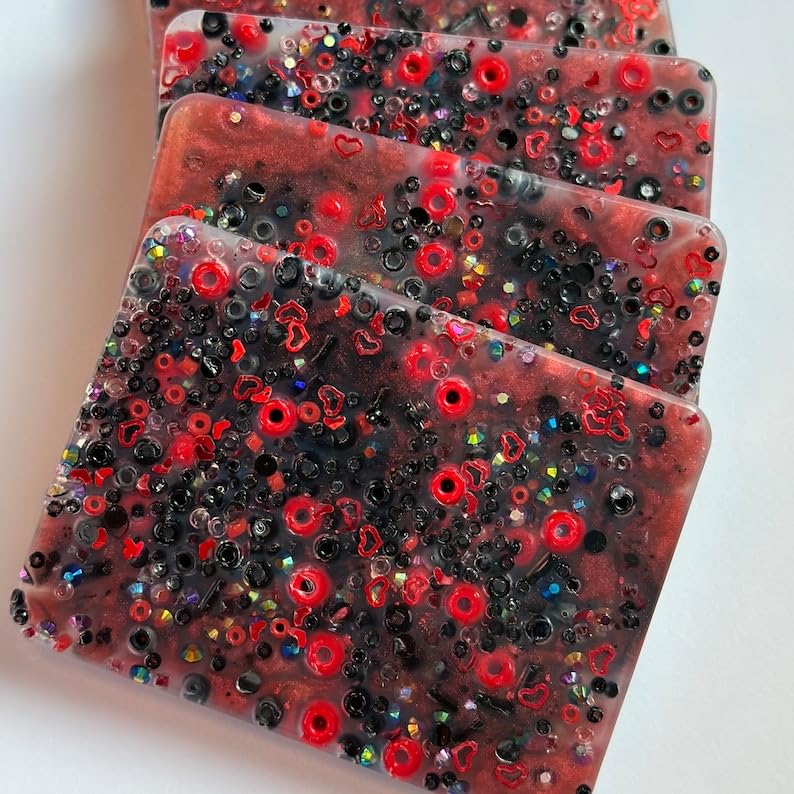 Picking Popping Fidget Pick Palette Toy – Black and Red Stocking ...