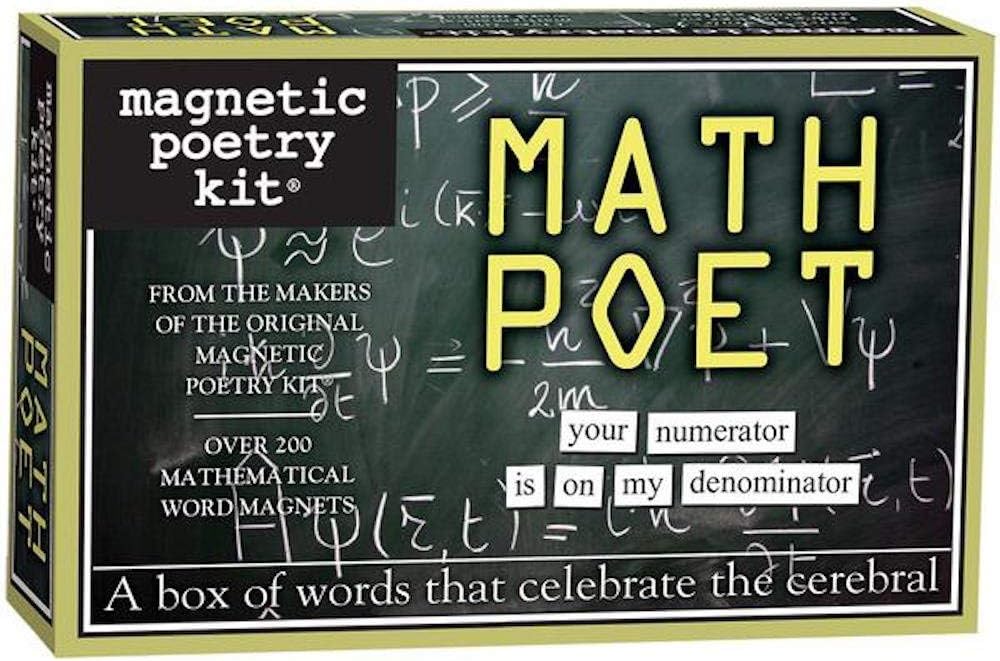 Amazon.com: Magnetic Poetry - Math Poet Kit - Words for Refrigerator ...