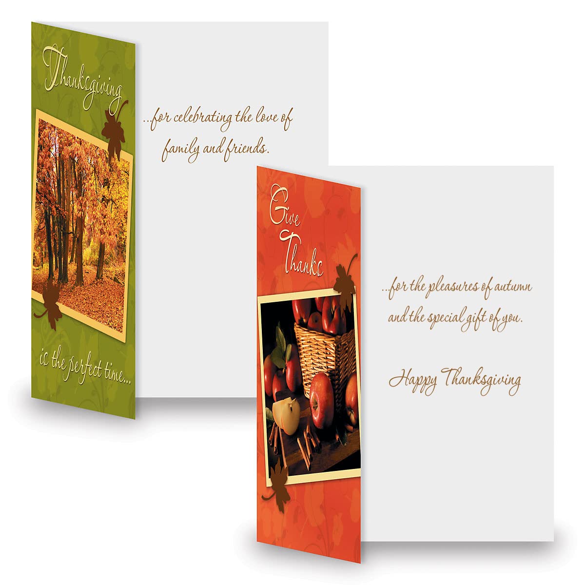 Snapklik.com : Current Photo Thanksgiving Greeting Cards Set - Themed ...