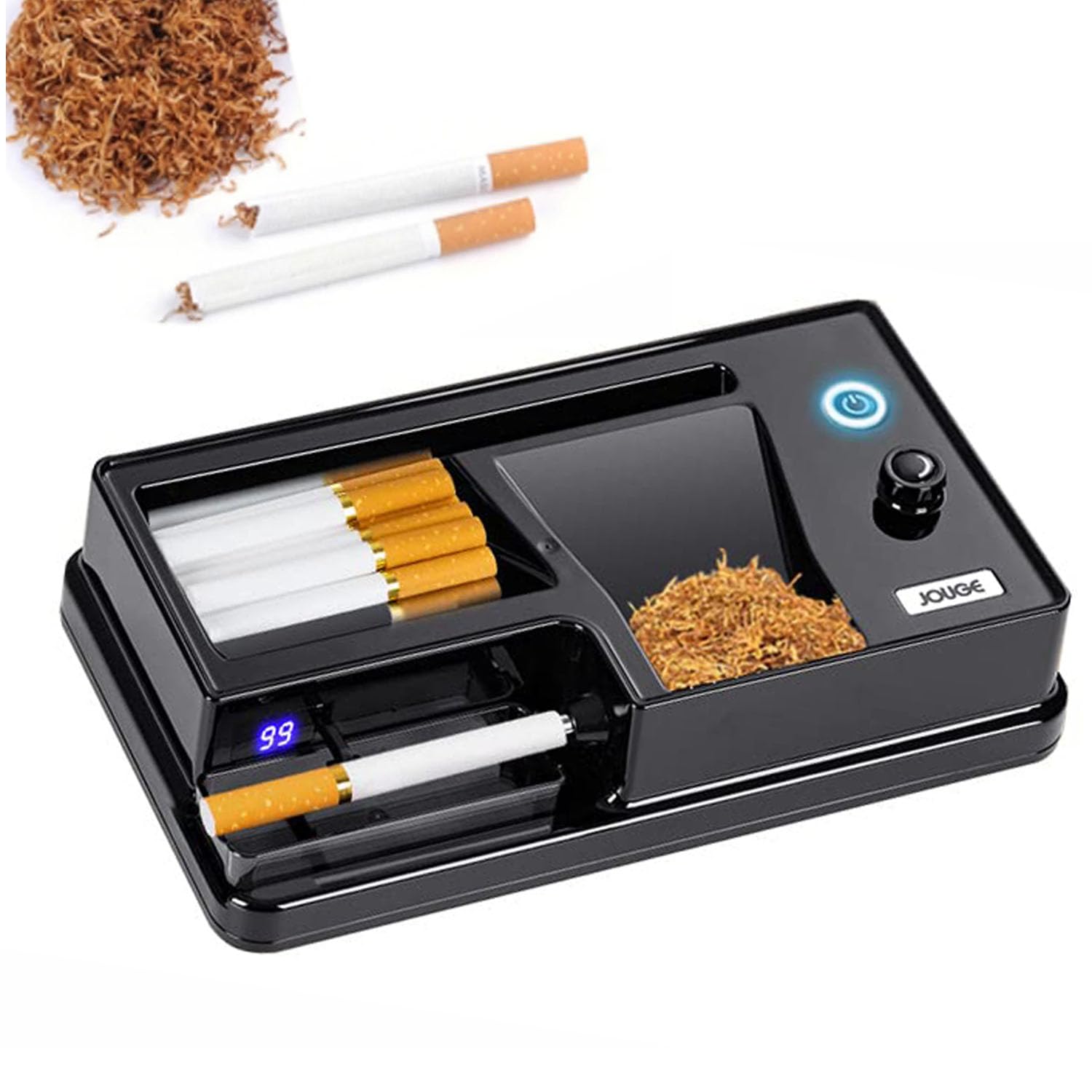 Amazon.com: Electric Cigarette Rolling Machine Portable Tobacco Rolling ...