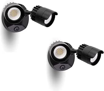 LUXFLY 2 Pack LED Flood Lights Outdoor, 34W 3500LM 5000K Daylight, IP65 ...