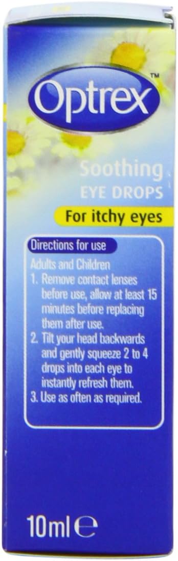 Optrex Soothing Eye Drops for Itchy Eyes, 10ml – BigaMart