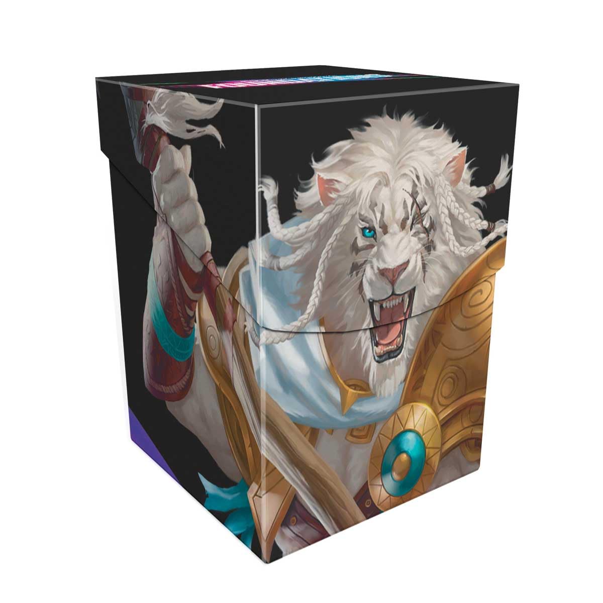 Amazon.com: Ultra Pro - Foundations Ajani 100+ Deck Box Light for Magic ...