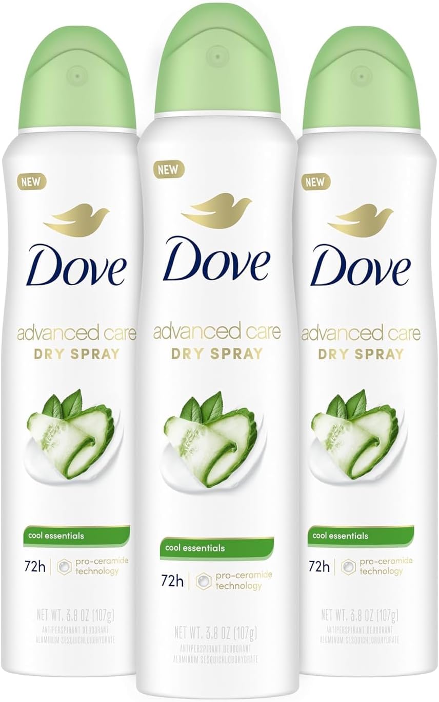 Amazon.com : Dove Advanced Care Antiperspirant Deodorant Dry Spray Cool ...