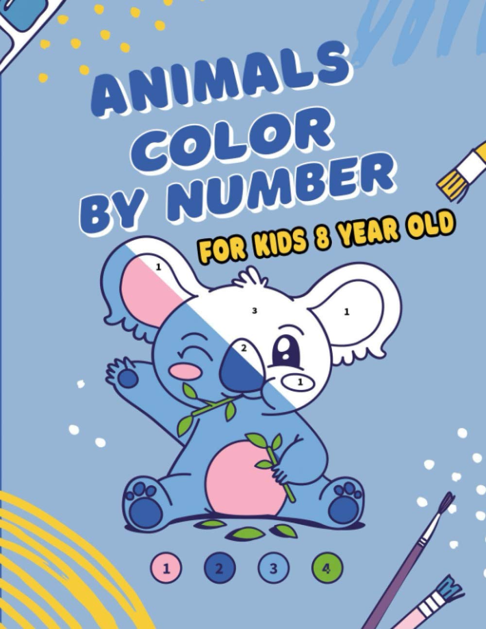 Buy Animals Color By Number For Kids 8 Year Old Challenging And Fun buy-animals-color-by-number-for-kids-8-year-old-challenging-and-fun