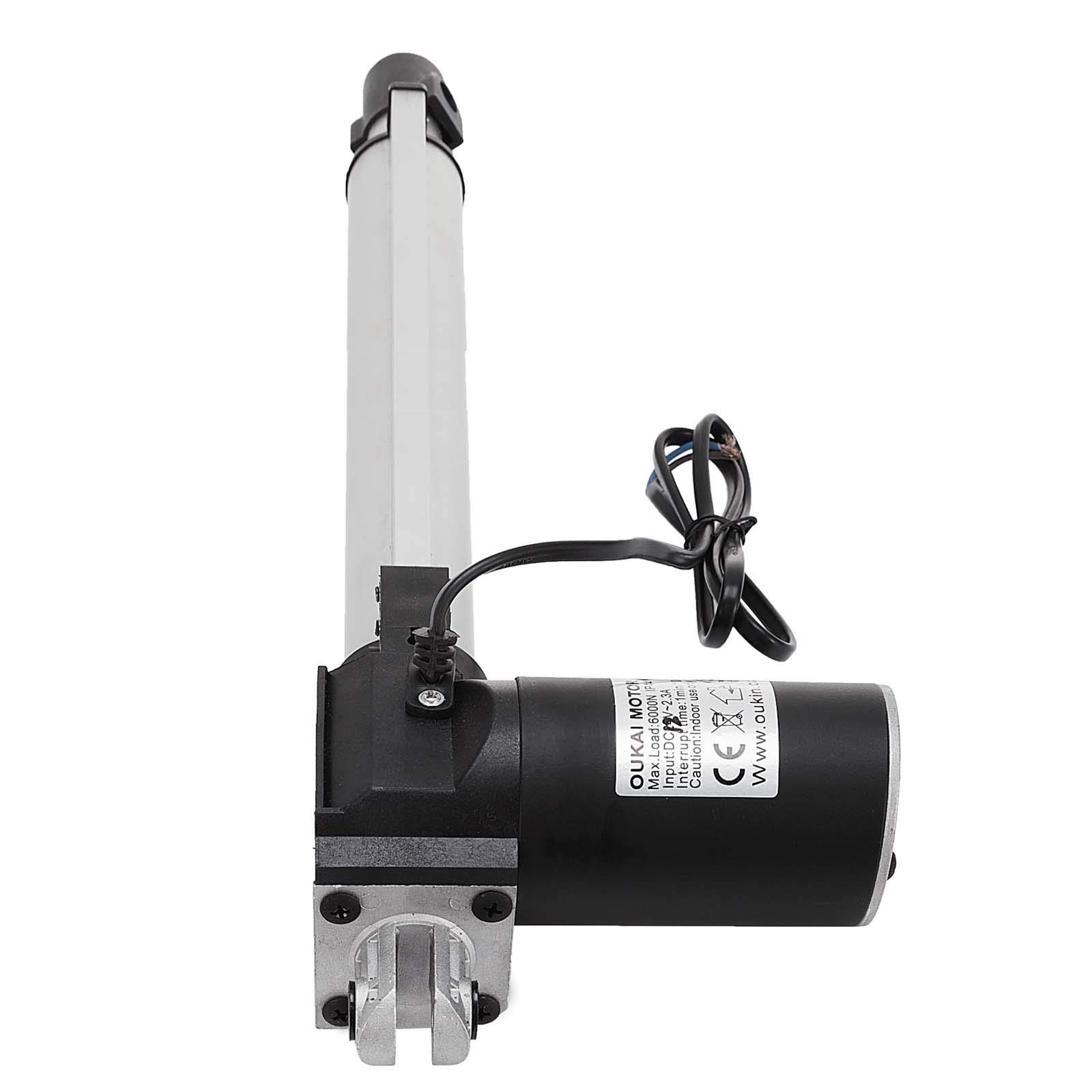 Hopopular 6000N/1320LB Linear Actuator 12 Inch Linear Actuator Stroke ...