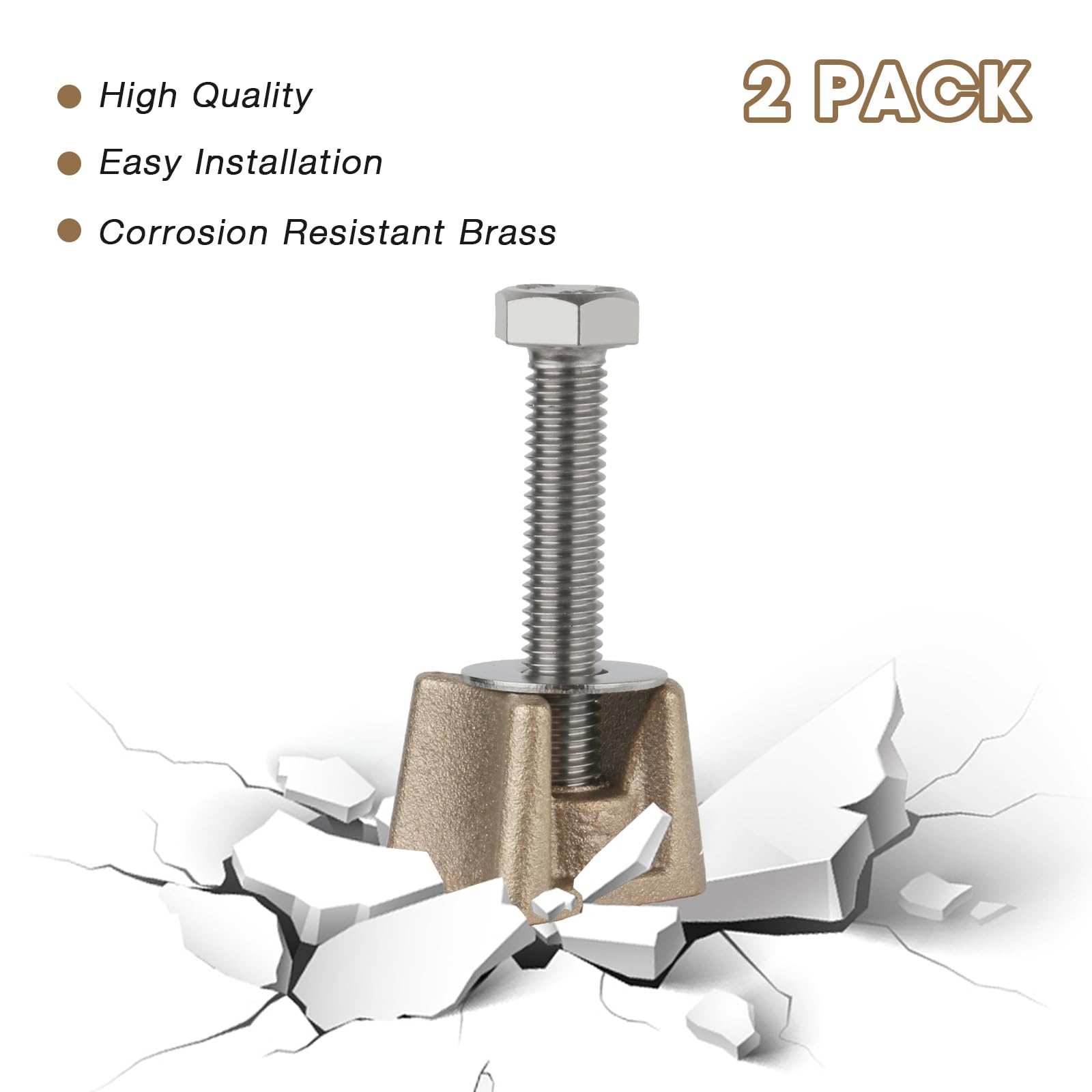Snapklik.com : Inground Pool Ladder Anchors PW-4C 4" Pool Ladder Anchor ...