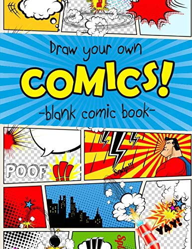 Amazon.com: Draw Your Own Comics! Blank Comic Book: Write and Draw Your ...